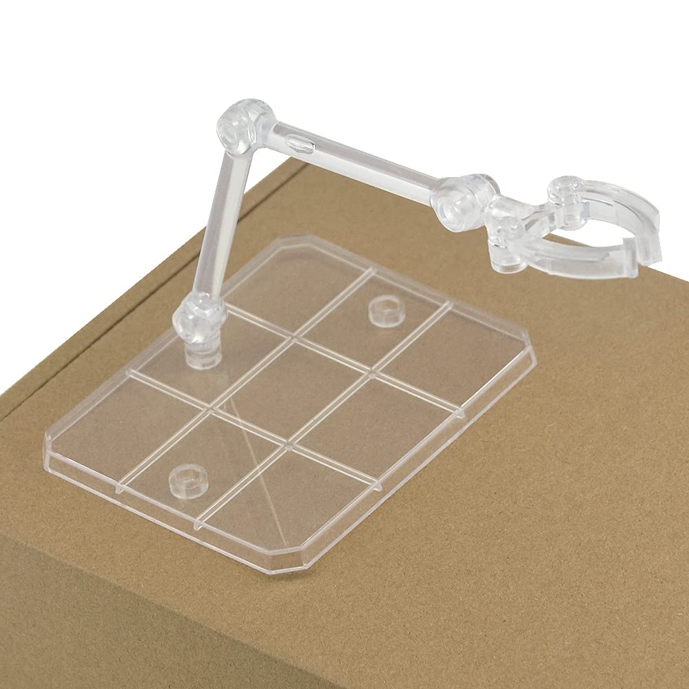 XINMEIWEN 10Pcs Action Figure Stand Kits Flexible Action Base Holder for Gundam Action Figures DIY Model Kits (White)