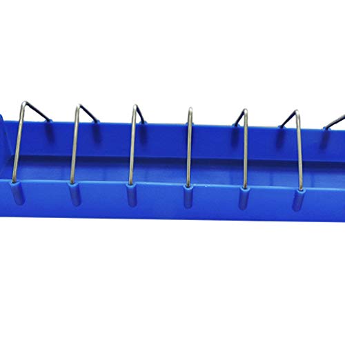 Mipcase Pigeon Feeder Pigeon Feeder- Thicken Plastic Feeding Food Slot, Bird Food Storage Container Bird Supplies for Duck Pigeon Parrots Poultry Chicken