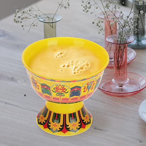 Chinese Tea Cup Ceramic Tibetan Cup Chinese Tea: Traditional Chinese Ceramic Teacup Kungfu Tea Cups Asian Celadon Tea Cups Porcelain Tea Cup Set for Tea Latte Black Coffee Mugs Yoga Decor