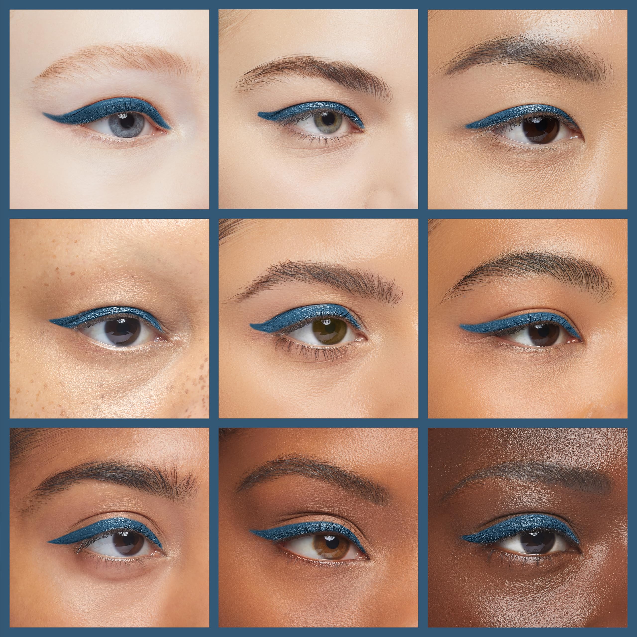 VASANTI Kajal Waterline Eyeliner Pencil - Long-lasting, Waterproof, Smudge-proof, Safe for Sensitive Eyes, Waterline Eye Liner - Opthalmologist Approved and Tested (Ice Blue)