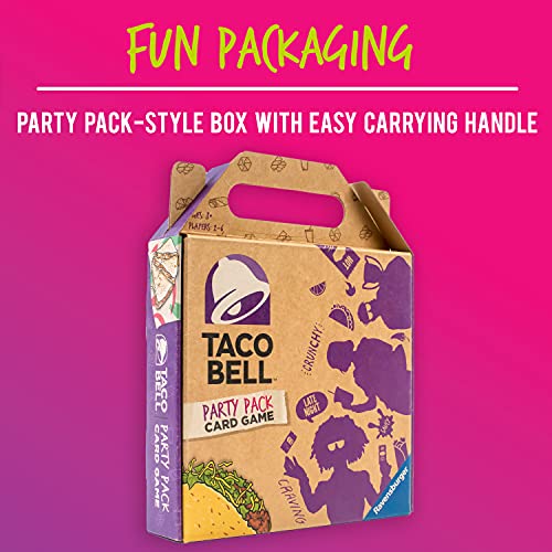 Ravensburger Taco Bell Party Pack Card Game for Ages 8 & Up β A Fun and Fast Party Card Game