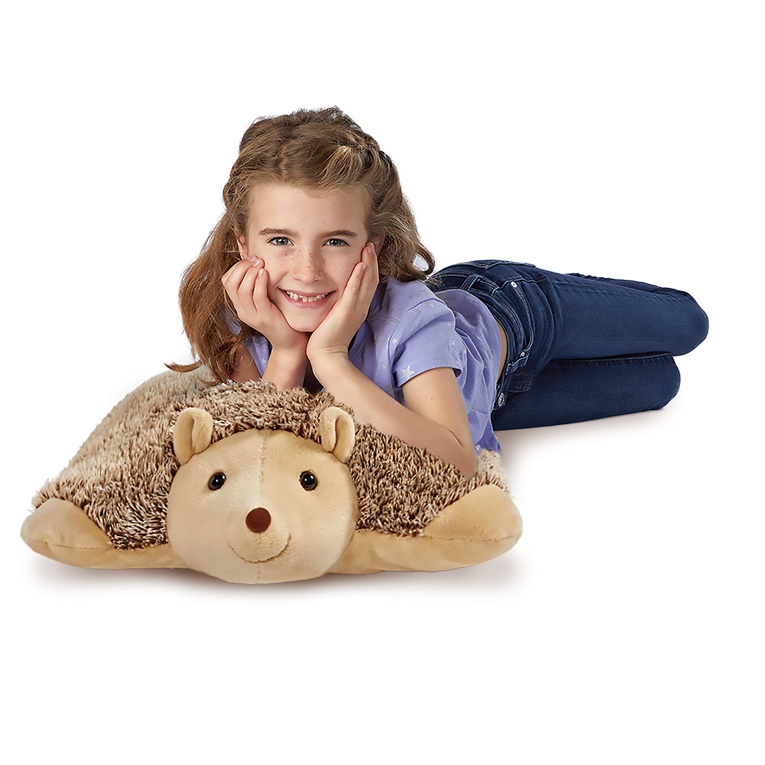 Pillow Pets Originals Harley Hedgehog, 18” Stuffed Animal Plush Toy