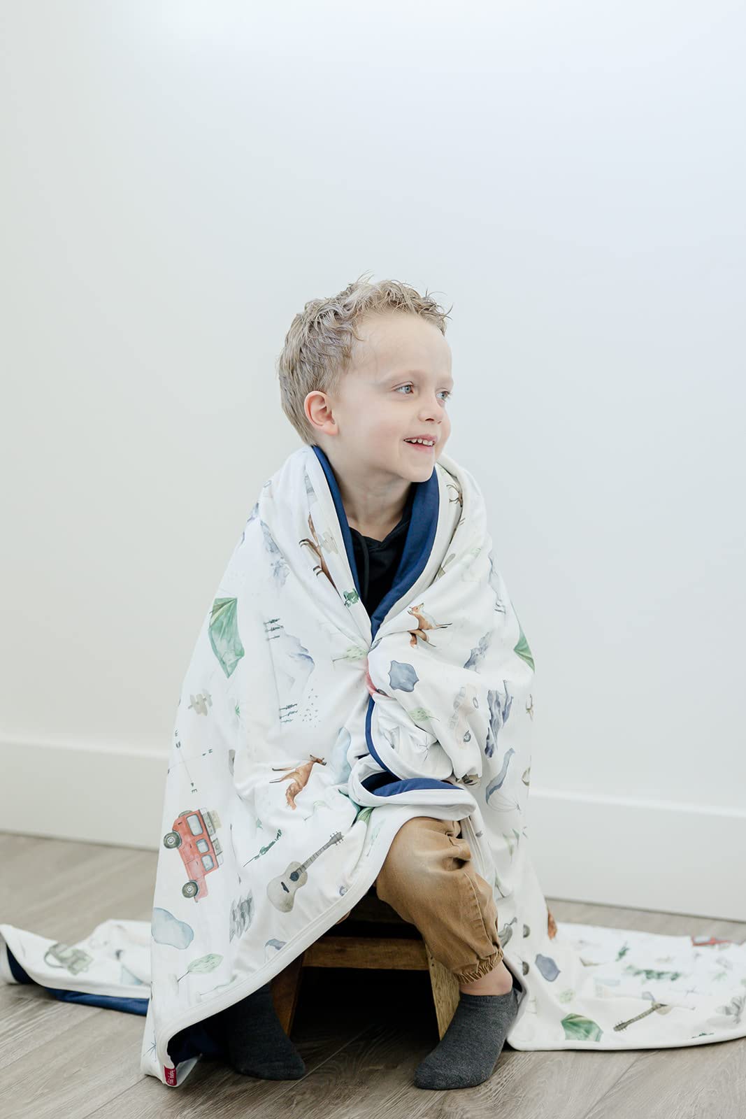 Pobi Baby Premium Baby Blanket, Soft Stretchy Quilt for Babies, Toddlers, Kids (Explore)