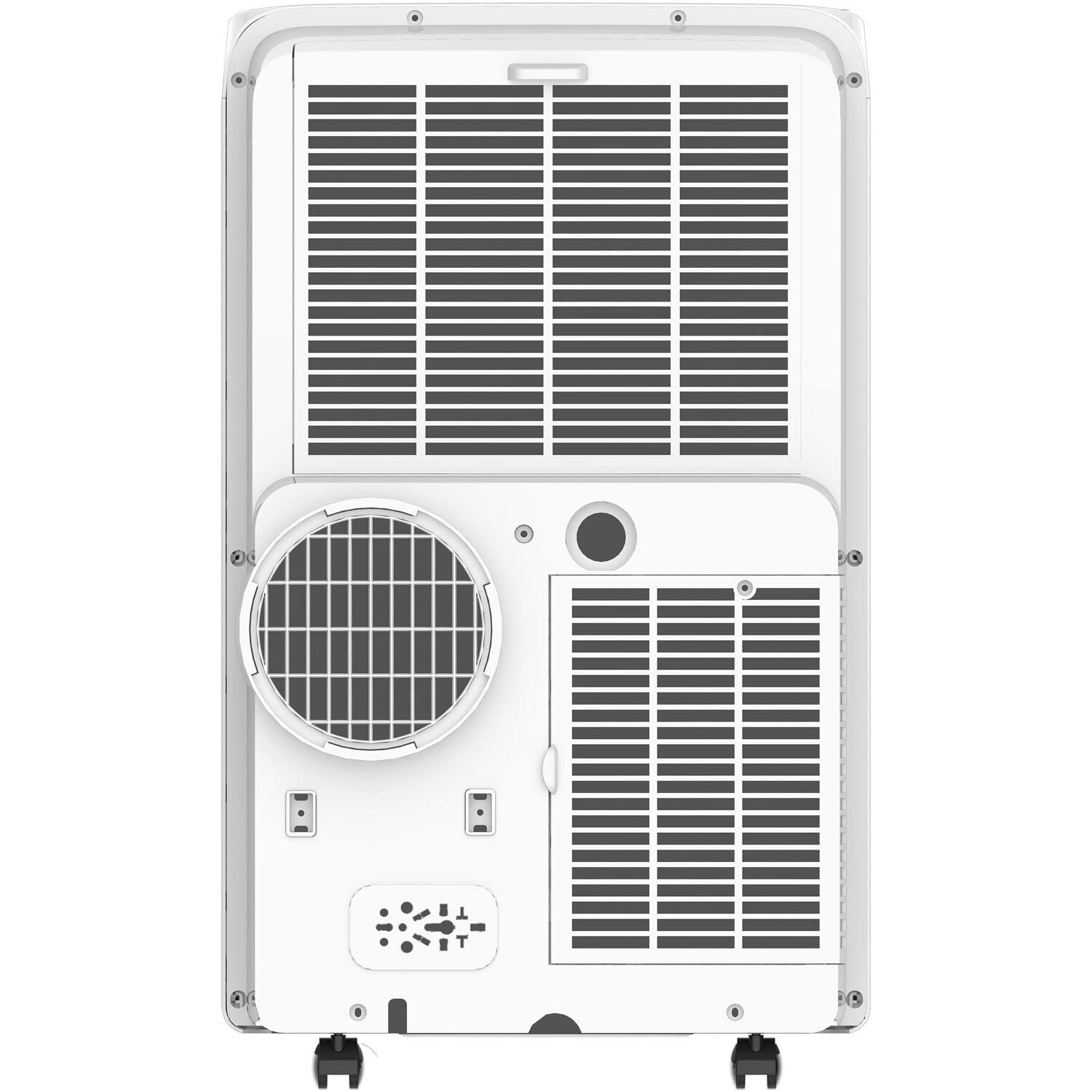 Keystone 13,000 BTU Portable Air Conditioner and Heater with Smart Remote Control & Dehumidifier Function, Quiet Compact Portable AC & Heater Combo for Living Room & Small Rooms up to 450 Sq. Ft