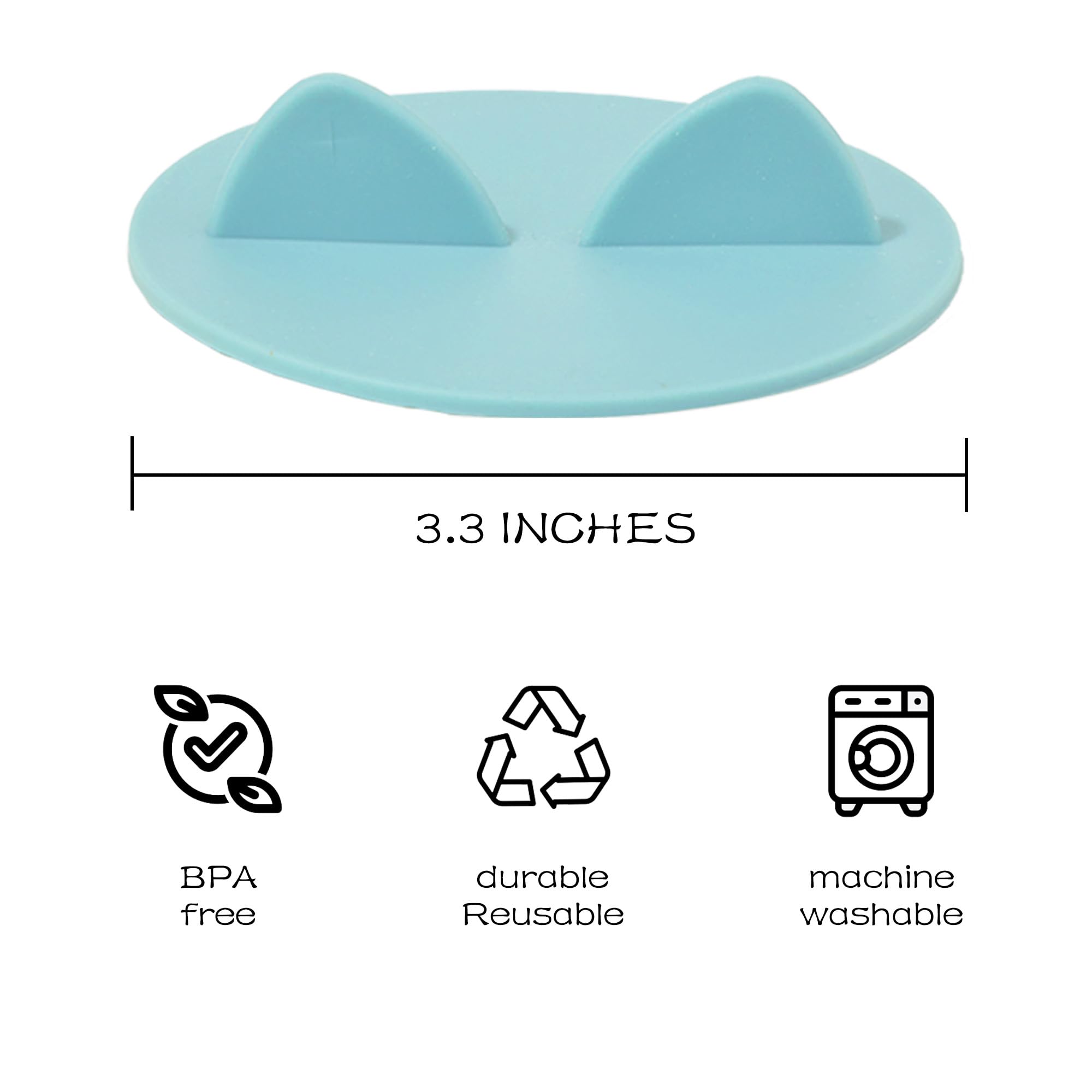 Wingcases Fermentation Lids Silicone Waterless Airlock, Suitable for Wide Mouth Mason Jars - For Making Pickled and Fermented Probiotic Foods, 4 Pack, Morandi Colors
