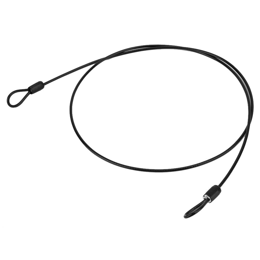 Bike Lock Cable,Security Cable,Bike Chain Lock,Cycling Sports Internal Steel Wire and External Plastic Security Loop Cable Bicycle Scooter Lock(Black), Bike Lock Cable Security Cable Bike Cable l
