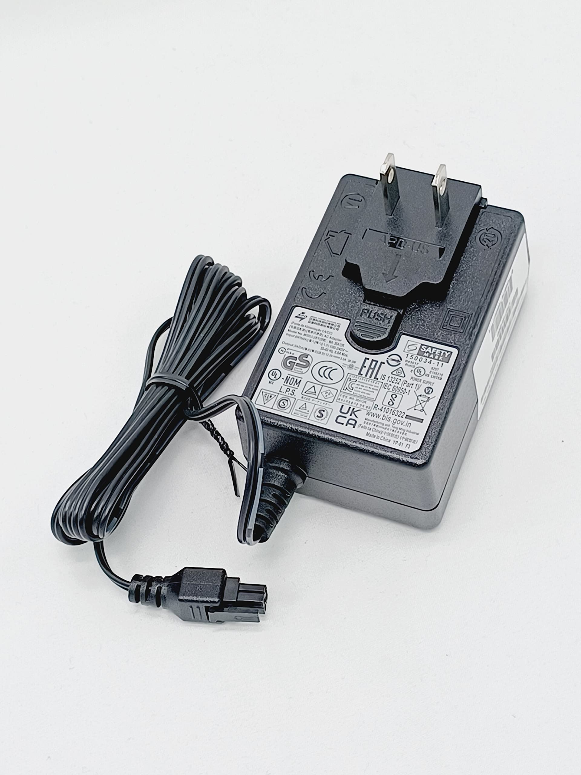 Cradlepoint Replacement Wall Power Supply for All Versions of IBR Series, E300, R1900 P/N 170716-000