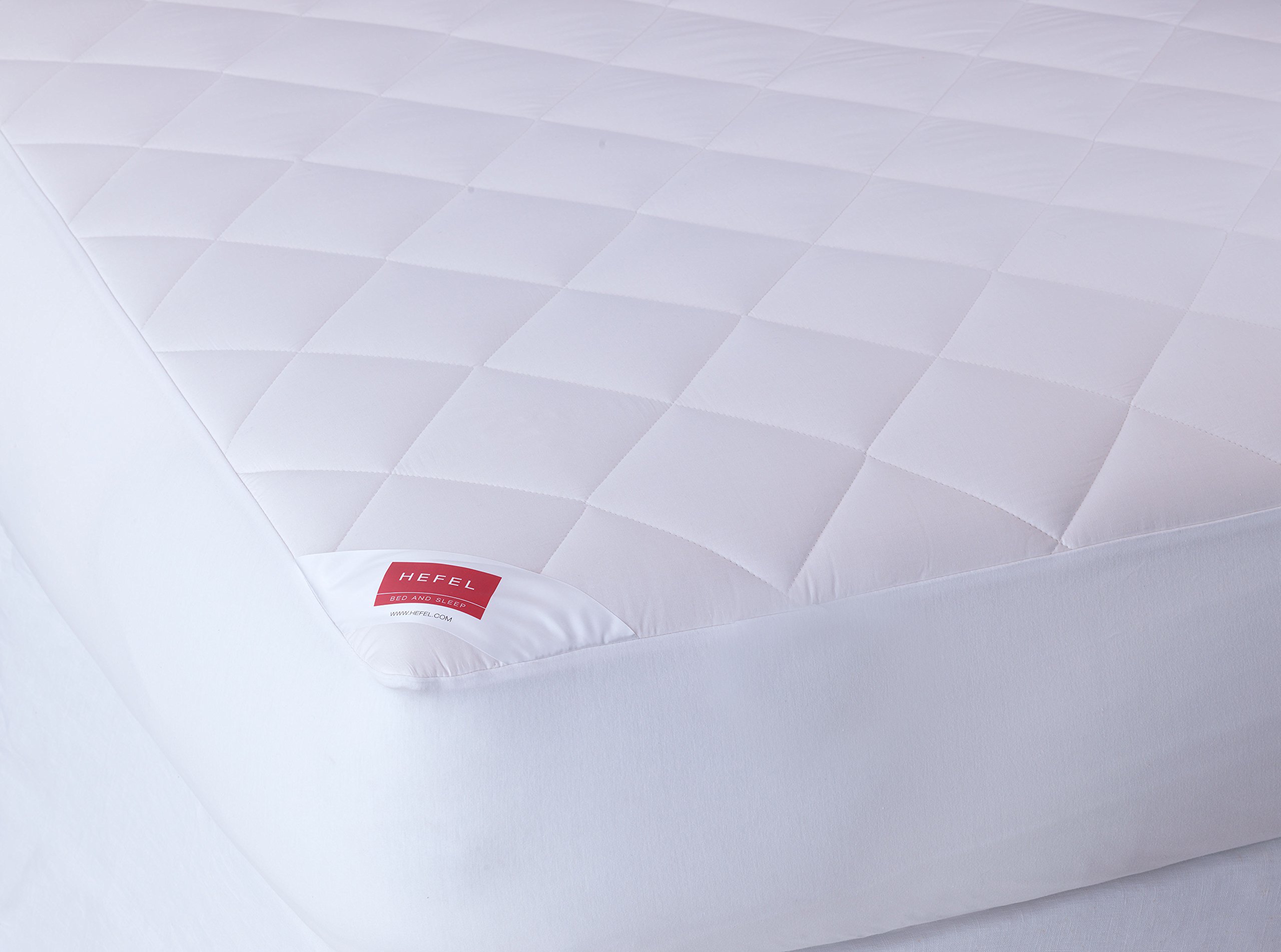 Hefel 8112SU Pure Cotton Span Mattress Pad, California King