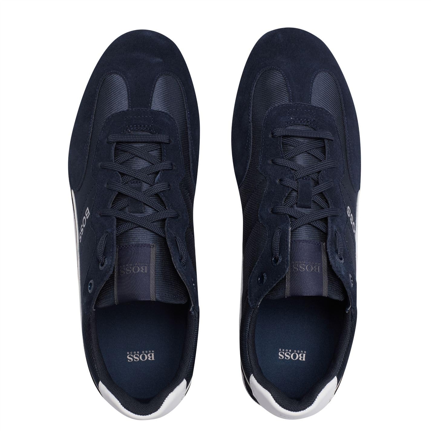 BOSS Men's Sneaker, Dark Blue, 9