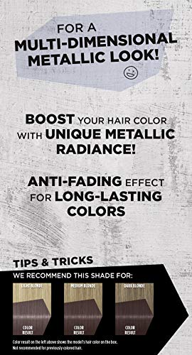 Schwarzkopf Got2b Metallics Permanent Hair Color, M83 Urban Mauve