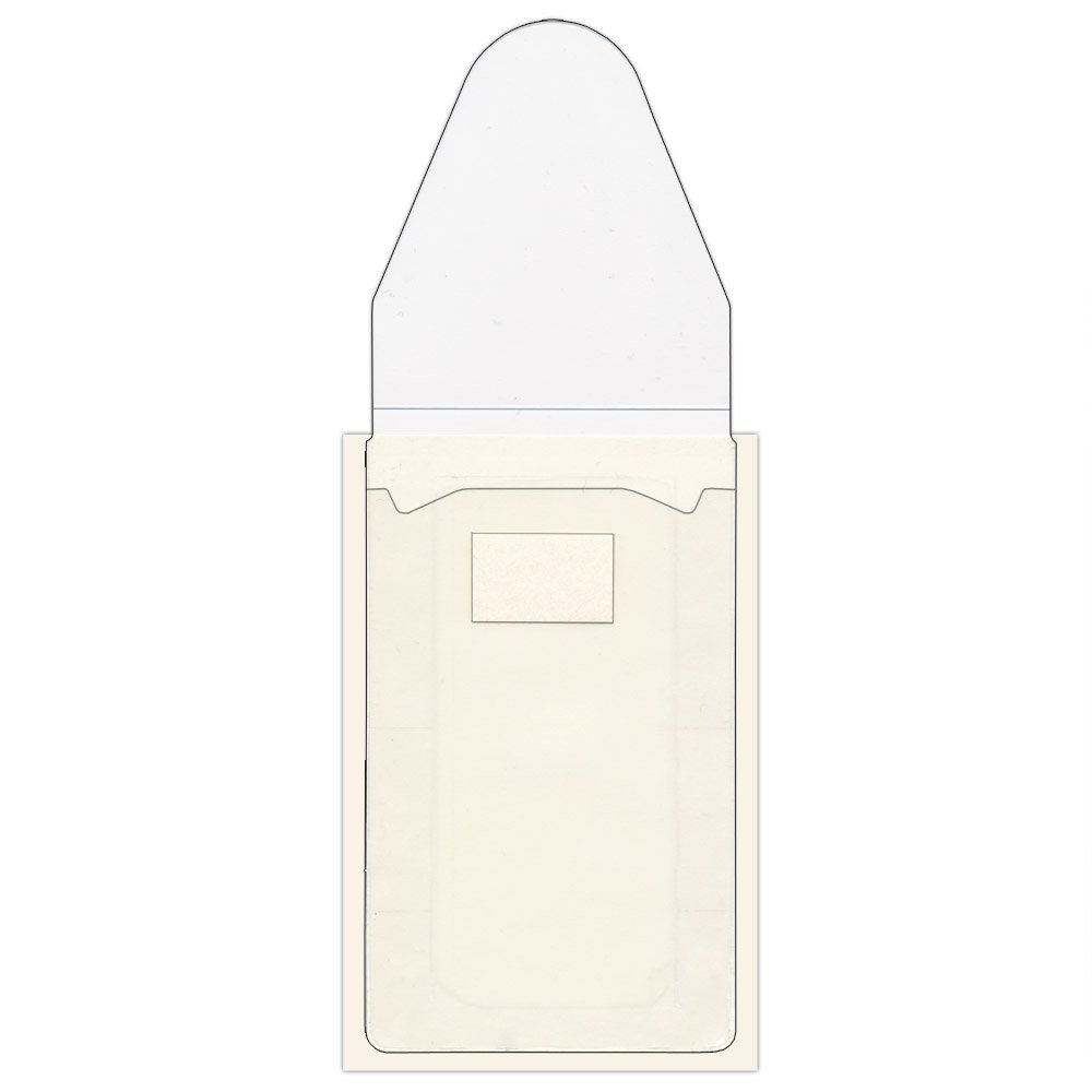 StoreSMART® - USB Flash Drive Holders- Peel & Stick Strip & Resealable Flap - 25-Pack - TL10252-25