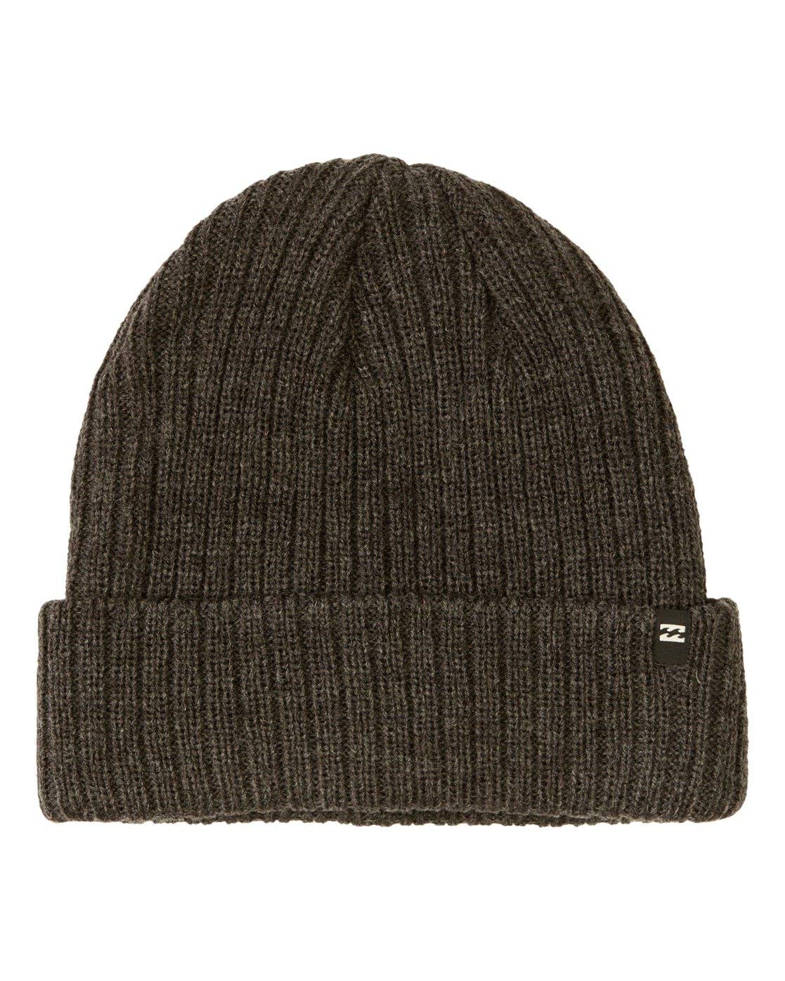 Billabong Men's Arcade Beanie, Black Heather, ONE