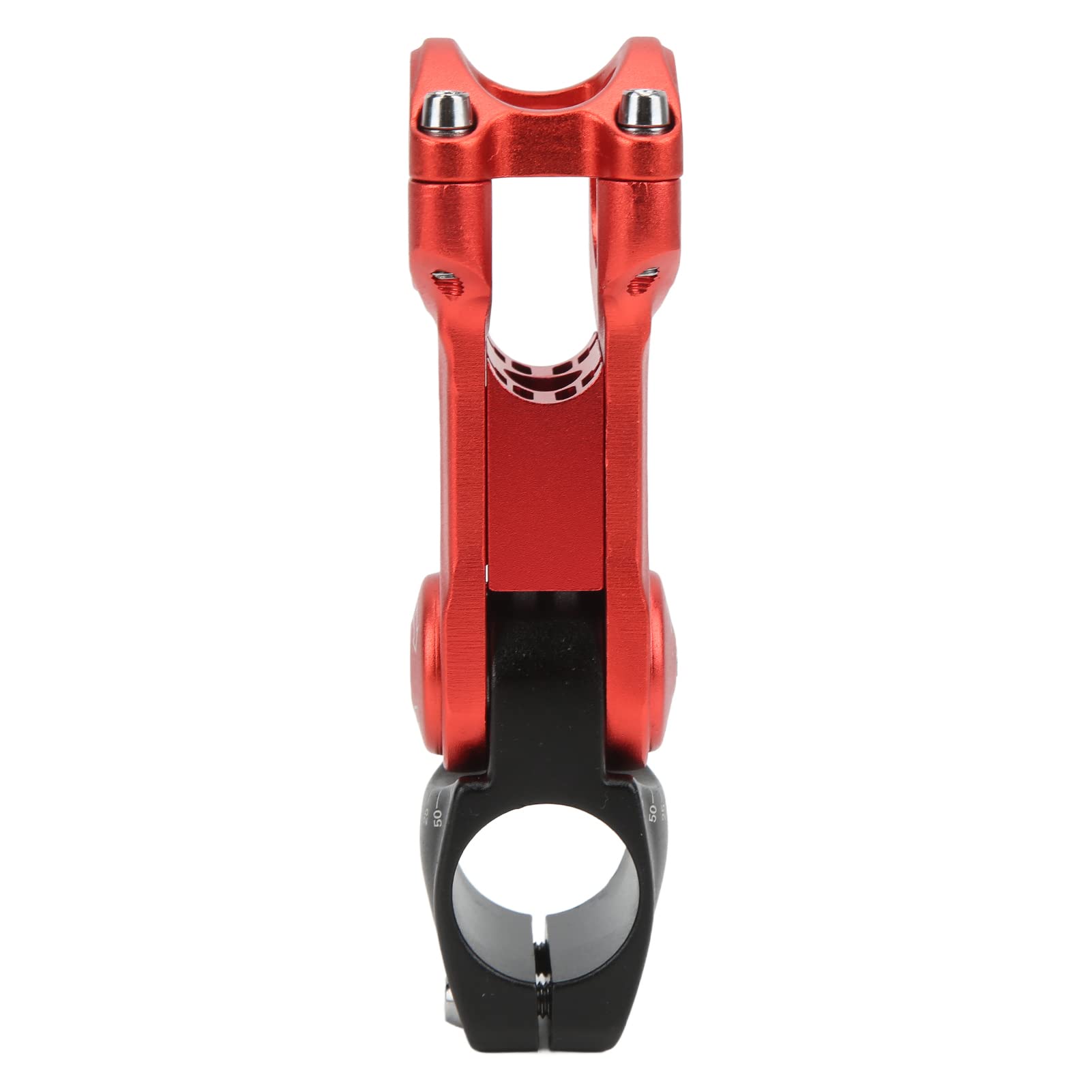 Bike Stem, Comfortable Riding Heavy Duty Reduce Pressure Adjustable Handlebar Extender Aluminum for Road Bike(31.8 * 110)