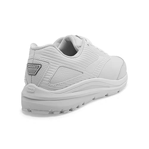 Brooks Women's Addiction Walker 2 Walking Shoe - White/White - 6 Narrow