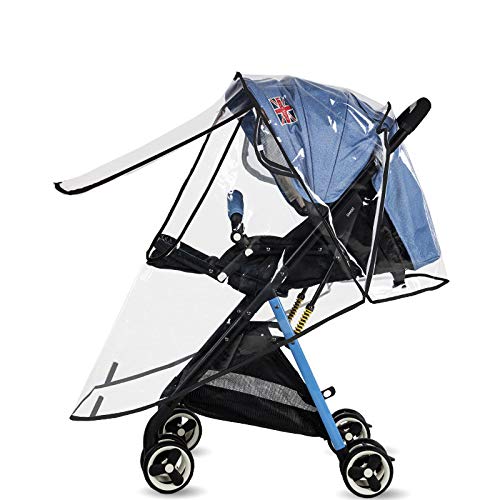 Stroller Rain Cover Universal, Baby Travel Weather Shield, Windproof Waterproof, Protect from Snow