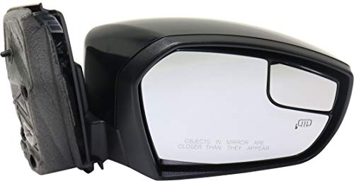 Kool Vue Driver & Passenger Side Power Heated Mirrors for Ford Escape 2017-2019 Without Signal Light, Blind Spot Monitor, Memory & Puddle Lamp Paintable