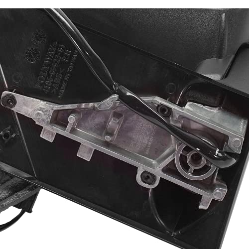 Kool Vue Driver & Passenger Side Power Heated Mirrors for Dodge Grand Caravan 2009-2019 With Signal Light & Blind Spot Monitor Paintable