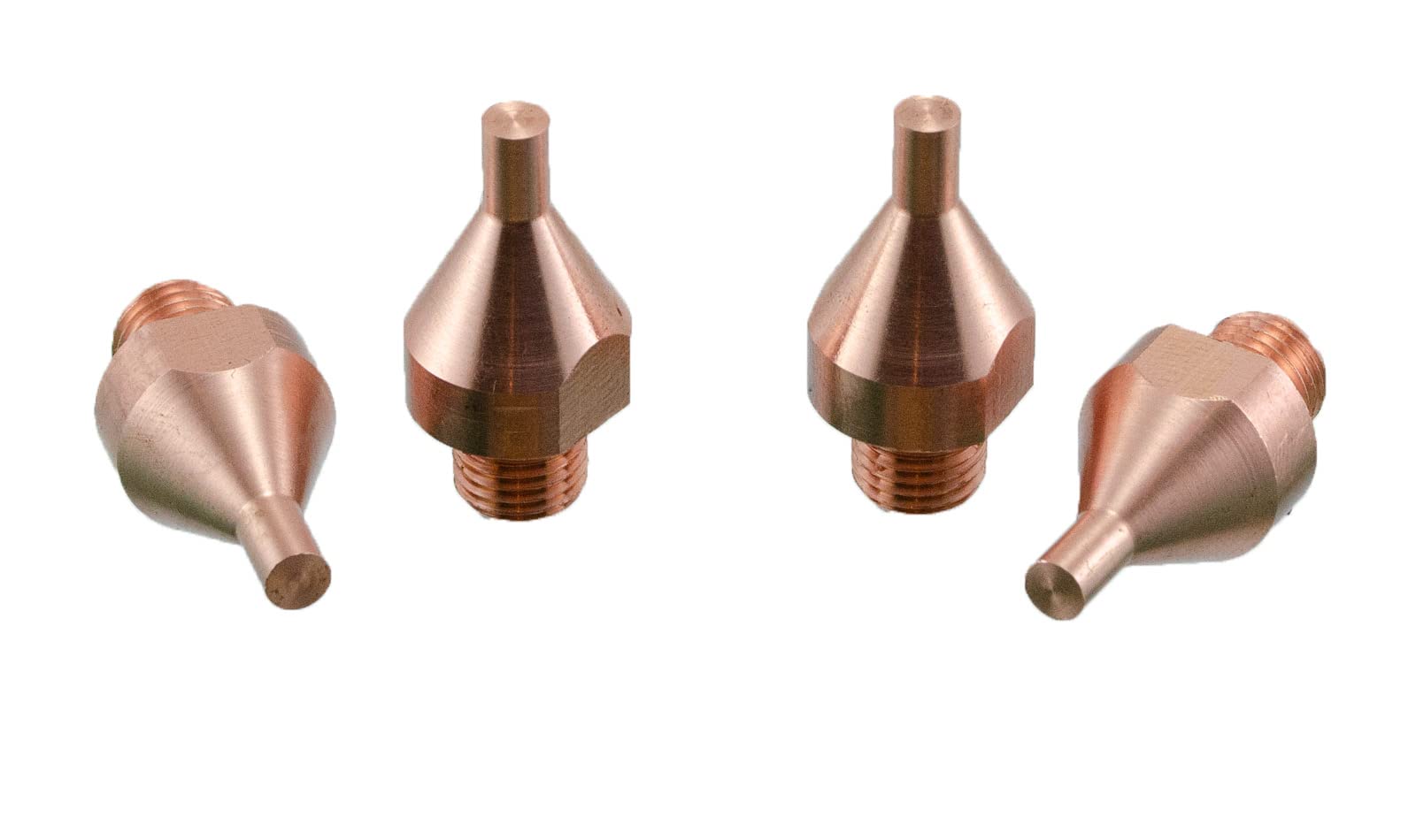 Close Clearance Spot Welding Tips 3/16" w/ 3/8-24 Thread Fits Miller style Spot Welders