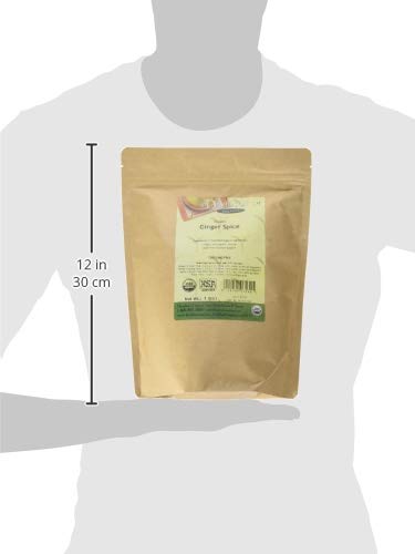 Davidson's Organics, Ginger Spice, Loose Leaf Tea, 16-Ounce Bag