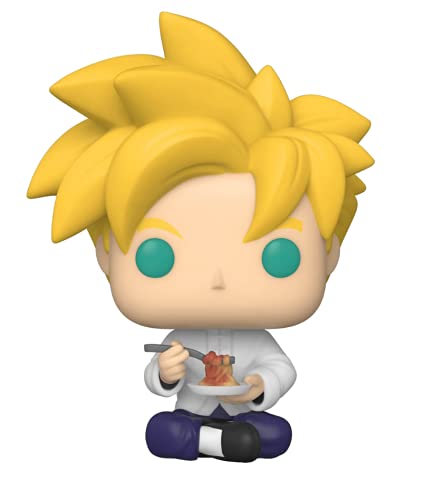 POP Dragon Ball Z - Gohan Noodles Funko Pop! Vinyl Figure (Bundled with Compatible Pop Box Protector Case), 3.75 inches