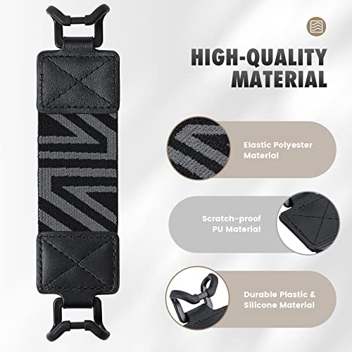 MoKo Case Fit 2018/2017 iPad 9.7 5th / 6th Generation + Security Hand-Strap for 6-8" Kindle eReaders Fire Tablet