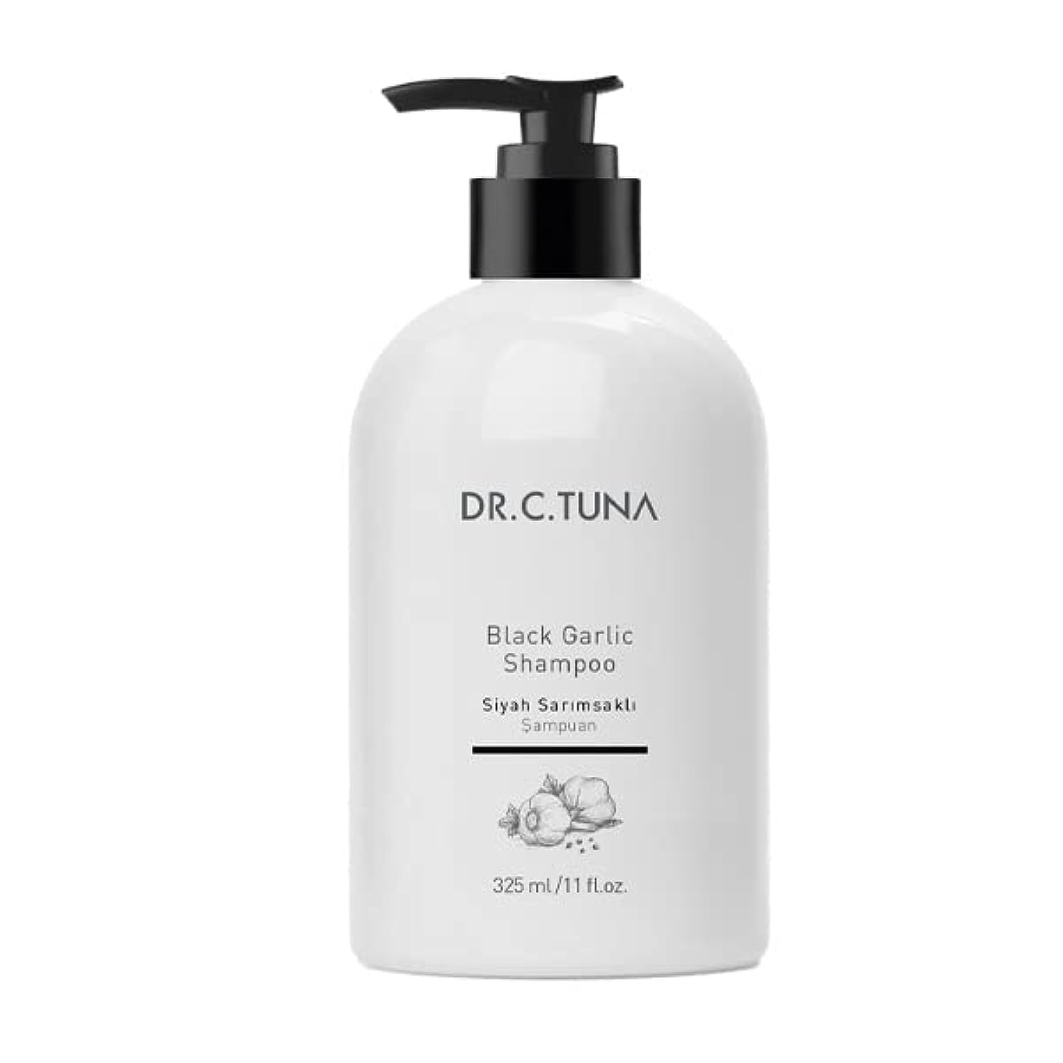 DR. C. TUNA BLACK GARLIC SHAMPOO 325 ML 11.0 Fl Oz