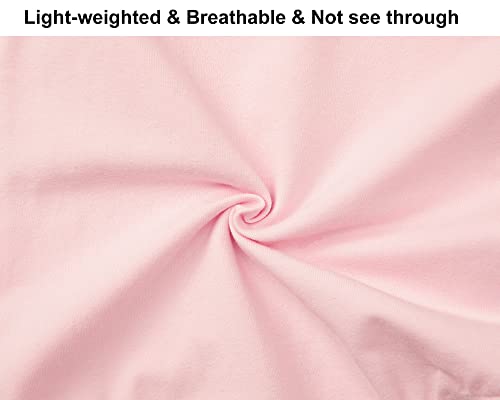 Camisole Leotard for Girls Dance Size 8-9 Years Old Pure Pink One Piece Ballet Undergarment