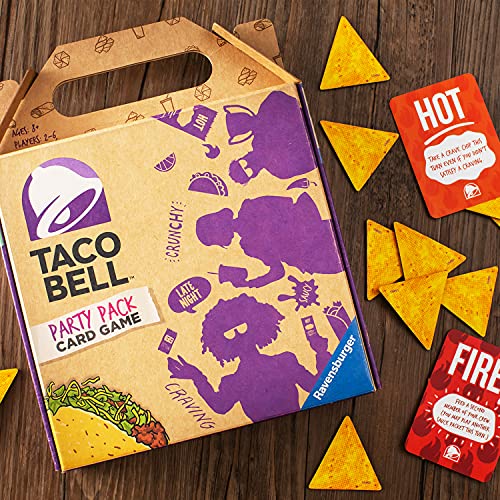 Ravensburger Taco Bell Party Pack Card Game for Ages 8 & Up β A Fun and Fast Party Card Game