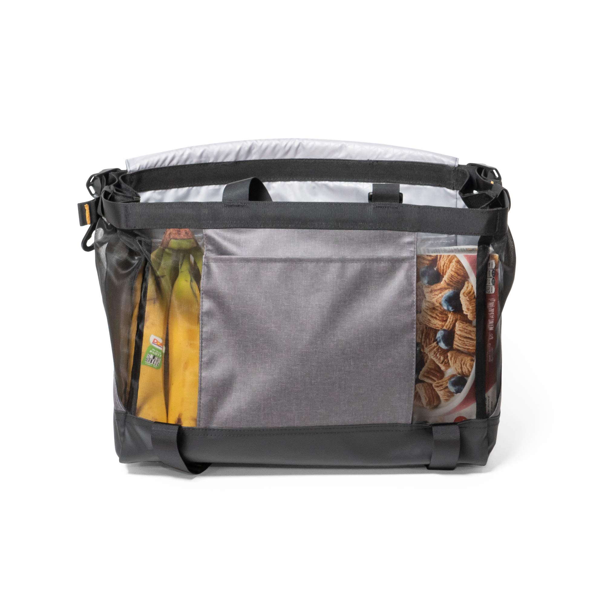 Burley Upper Market Bag, Heathered Charcoal
