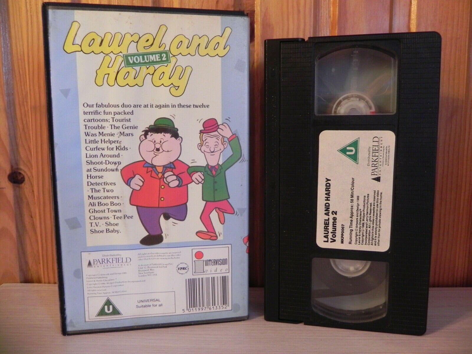 Laurel And Hardy Vol.2 - (1966) TV Series - Classic Animation - Kids - Pal VHS