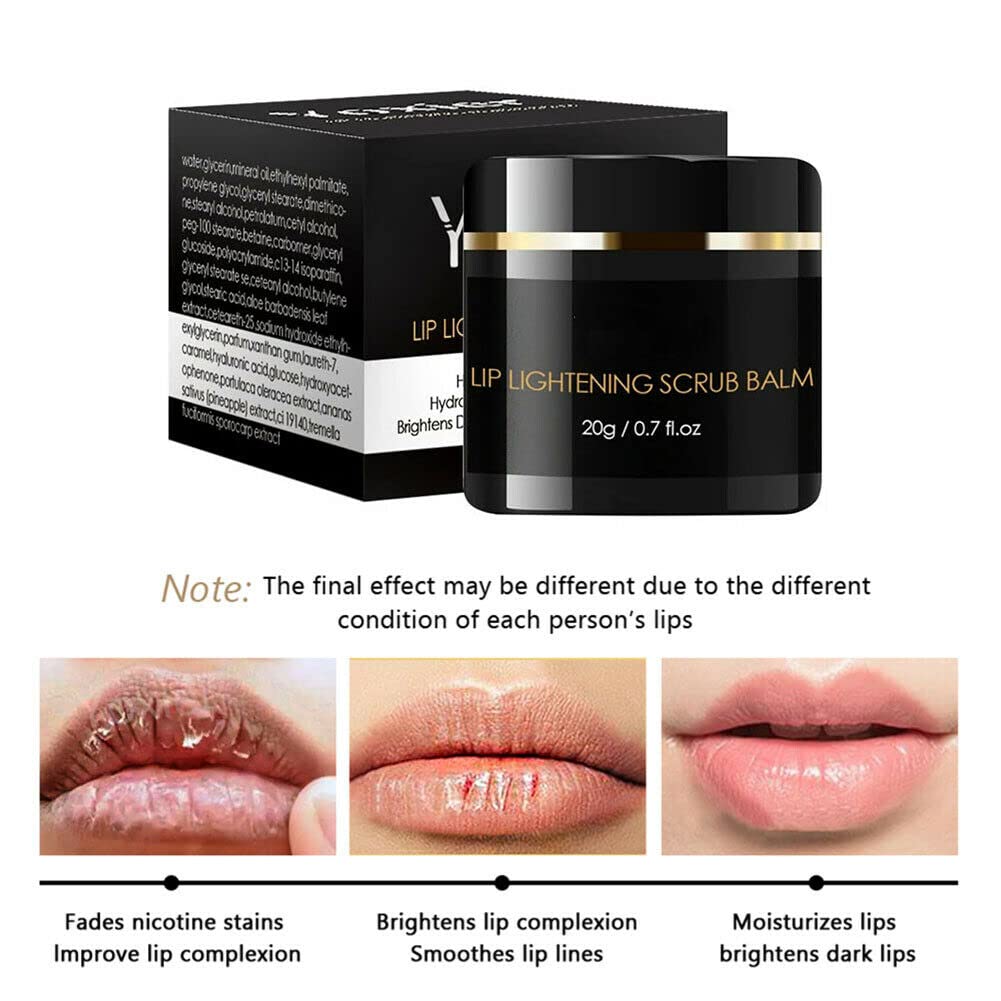 LCMine Lips Pink Fresh Fast Lightening Bleaching Cream Balm Treatment Remove Dark Lips, 0.7 Fl Oz (Pack of 1)