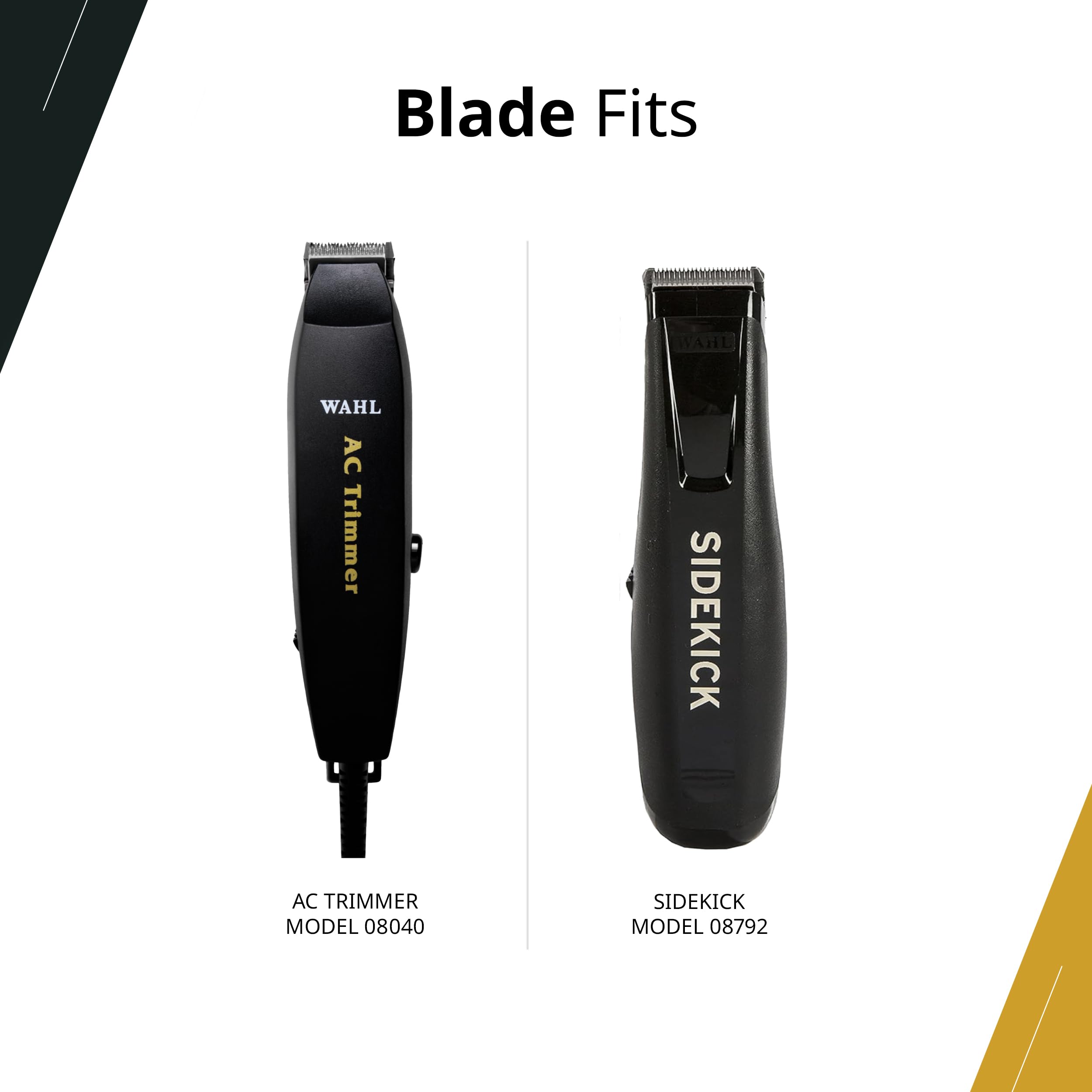 Wahl Professional Standard Trimmer Blade Set #1046 – Great for Professional Stylists and Barbers.