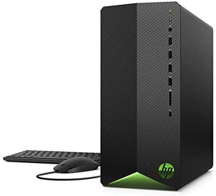 HP Pavilion Gaming Premium Desktop | 11th Generation Intel Core i5-11400 | 8GB RAM | 256GB SSD | NVIDIA GeForce GTX1650S | Windows 11 Home | Keyboard and Mouse | with HDMI Cable Bundle, Black