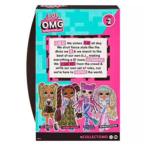 L.O.L. Surprise! OMG Honeylicious Fashion Doll β Great Gift for Kids Ages 4+