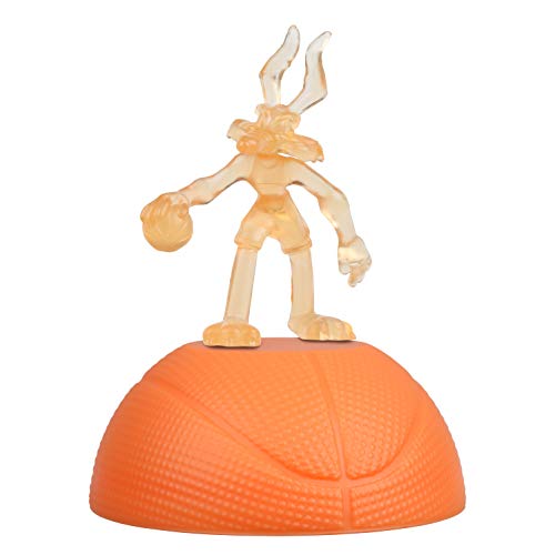 Moose Toys Space Jam: A New Legacy - 4 Pack - 2'' Lebron, Bugs Bunny, Wile E. Coyote, & 1 Mystery Figure - Bench, Multicolor, 14574