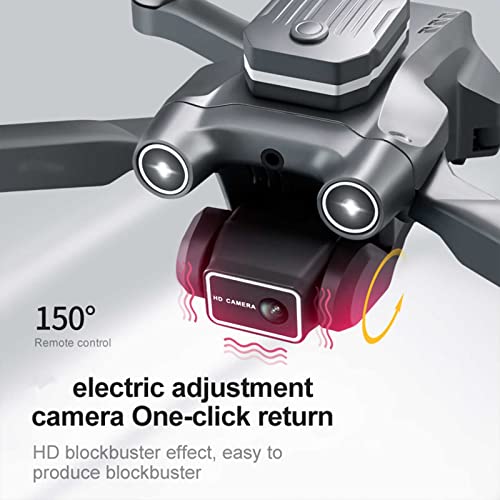 Hedgx Gps Drone with 4k Camera for Adults, Rc Quadcopter with Auto Return, Follow Me, Brushless Motor, Circle Fly, Route Fly, Altitude Hold, Headless Mode, Gift for Family