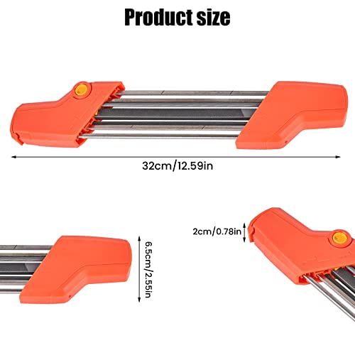 COSY GARDEN TOOLS 2 in 1 Chainsaw Sharpener for Stihl 325” Saw Chain - File Dia. 3/16 inch (4.8mm) - Easy File Chain Saw Blade Sharpener Tool Chain Saw Sharpening Kit