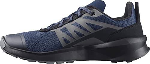 Salomon Patrol Hiking Shoes for Men Climbing, Mood Indigo/Black/Quiet Shade, 12