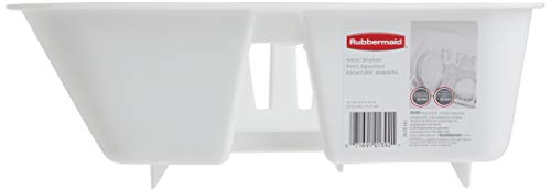 Rubbermaid 6049ARWHT Twin Sink Dish Drainer