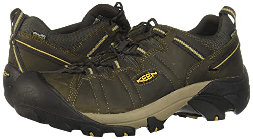 KEEN Men's Targhee II Hiking Shoe, Raven/Tawny Olive - 11 D(M) US