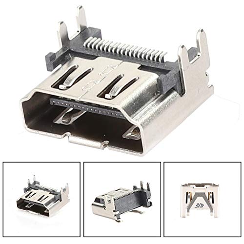 TRAZ for Port, Stable Output for Port Socket Interface Connector Replacement,for Game Console,for Game Player,for Game Lover