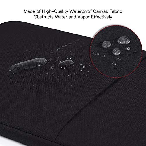 Laptop Sleeve 14 Inch Computer Case Bag for Dell Latitude/Inspiron 14/ XPS 15, HP EliteBook/Chromebook x360/ Pavilion/Stream 14, Lenovo Yoga IdeaPad Flex ThinkPad, ASUS VIvoBook, Black