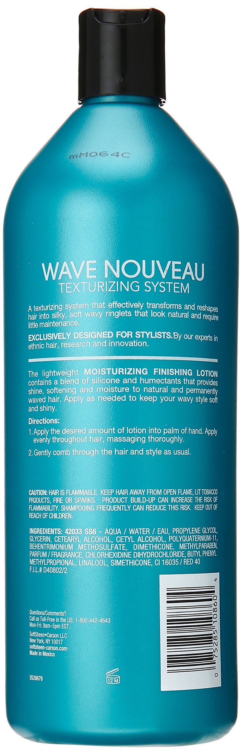 Wave Nouveau Moisturizer Finishing Lotion 33.8 oz