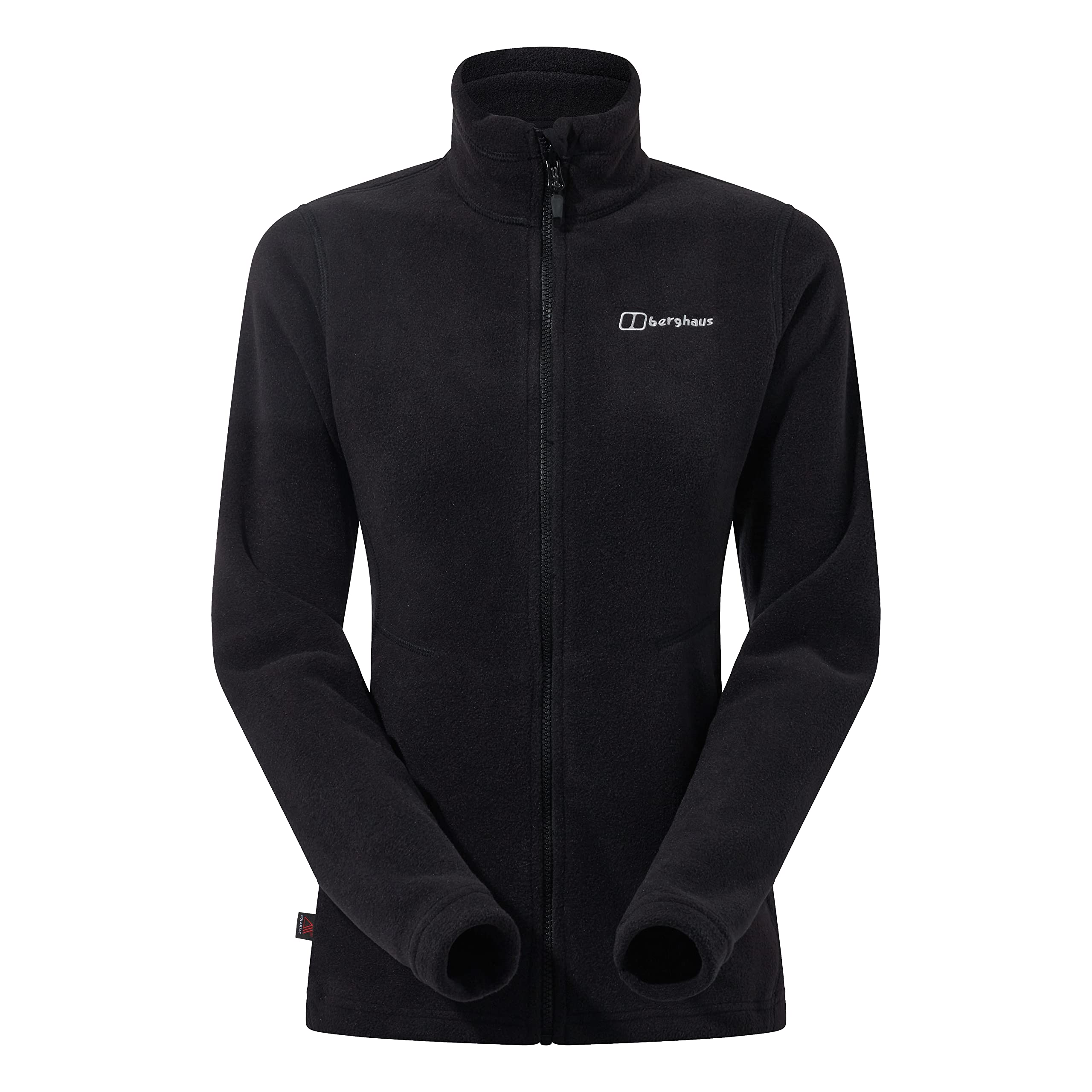 Berghaus Women's Prism Polartec Interactive Jacket, Black/Black, 12