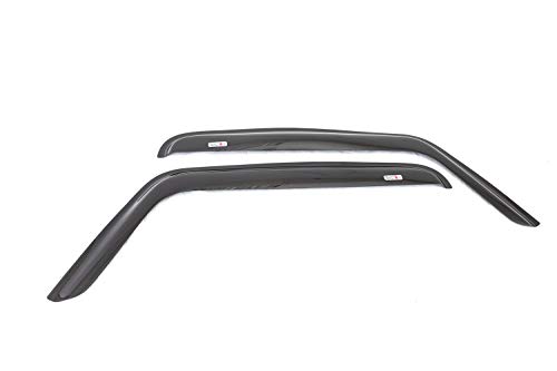 Rugged Ridge | Window Rain Deflectors | 11351.11 | Fits 2007-2018 Jeep Wrangler JK