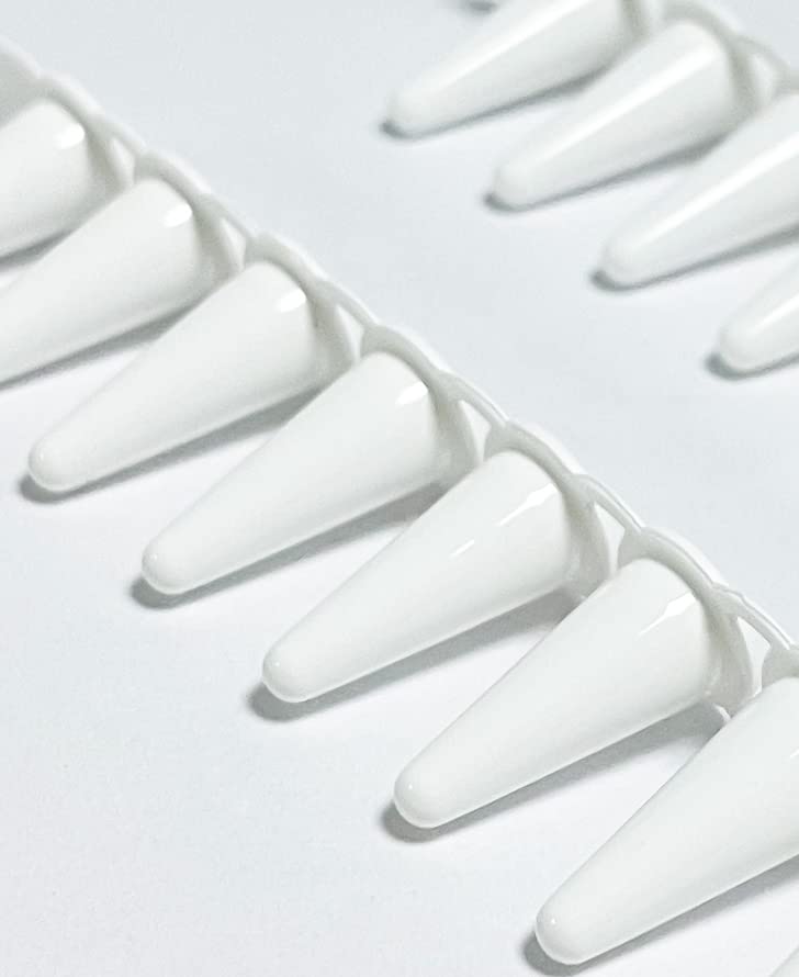 CryoKing 0.1ml 8-Strip White PCR Tubes, Tubes with Flat Caps, 125 Sets/Pack, Ultra Thin Wall PCR Reaction Tubes, Polypropylene Microcentrifuge Tube, DNase/RNase Free