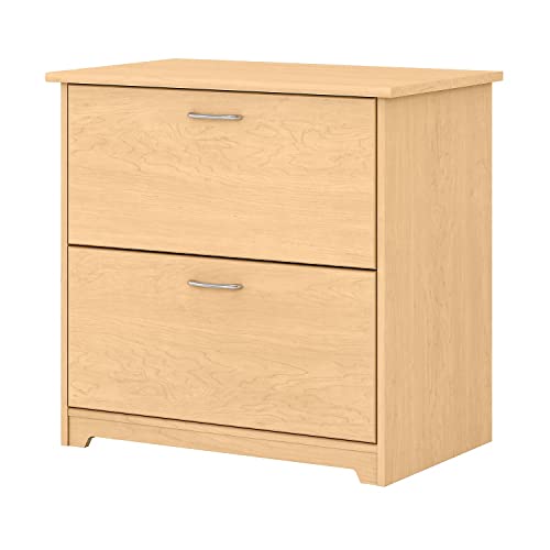 Bush Furniture Cabot Lateral File Cabinet, 32W, Natural Maple
