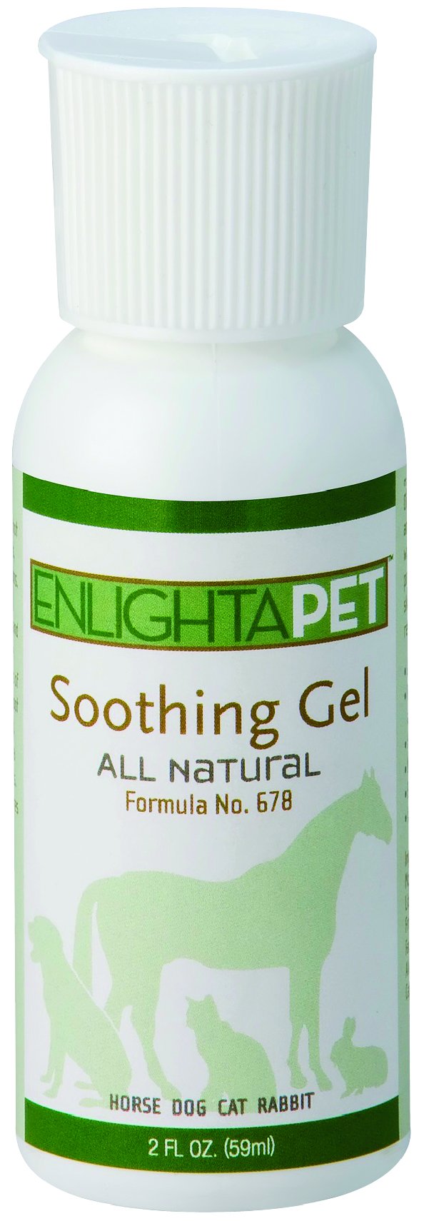 JADIENCE Dog, Horse & Cat Skin Soothing Gel: Homeopathic Treatment for Hotspots, Rashes & Sores | All Natural Pet Wound & Lesion Care | Provides Relief for Itching, Discomfort & Pain | EnlightAPet