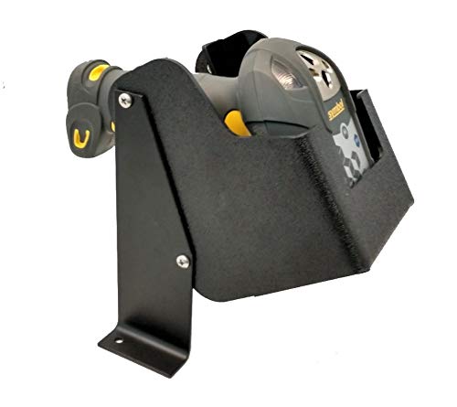 Fork-Lift Holster for Barcode Scanners, Mobile Computers: Rugged Fork Truck Mounted Scanner Holder