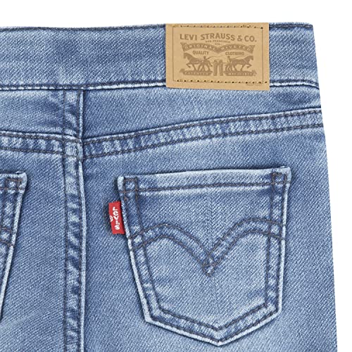 Levi's Baby Girls' Denim Shorty Shorts, Jive Cool, 12M